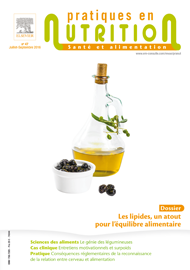 Pratiques en nutrition | Elsevier Masson