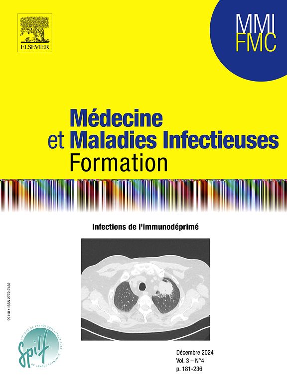 Médecine et Maladies Infectieuses Formation | Revue - Numérique
