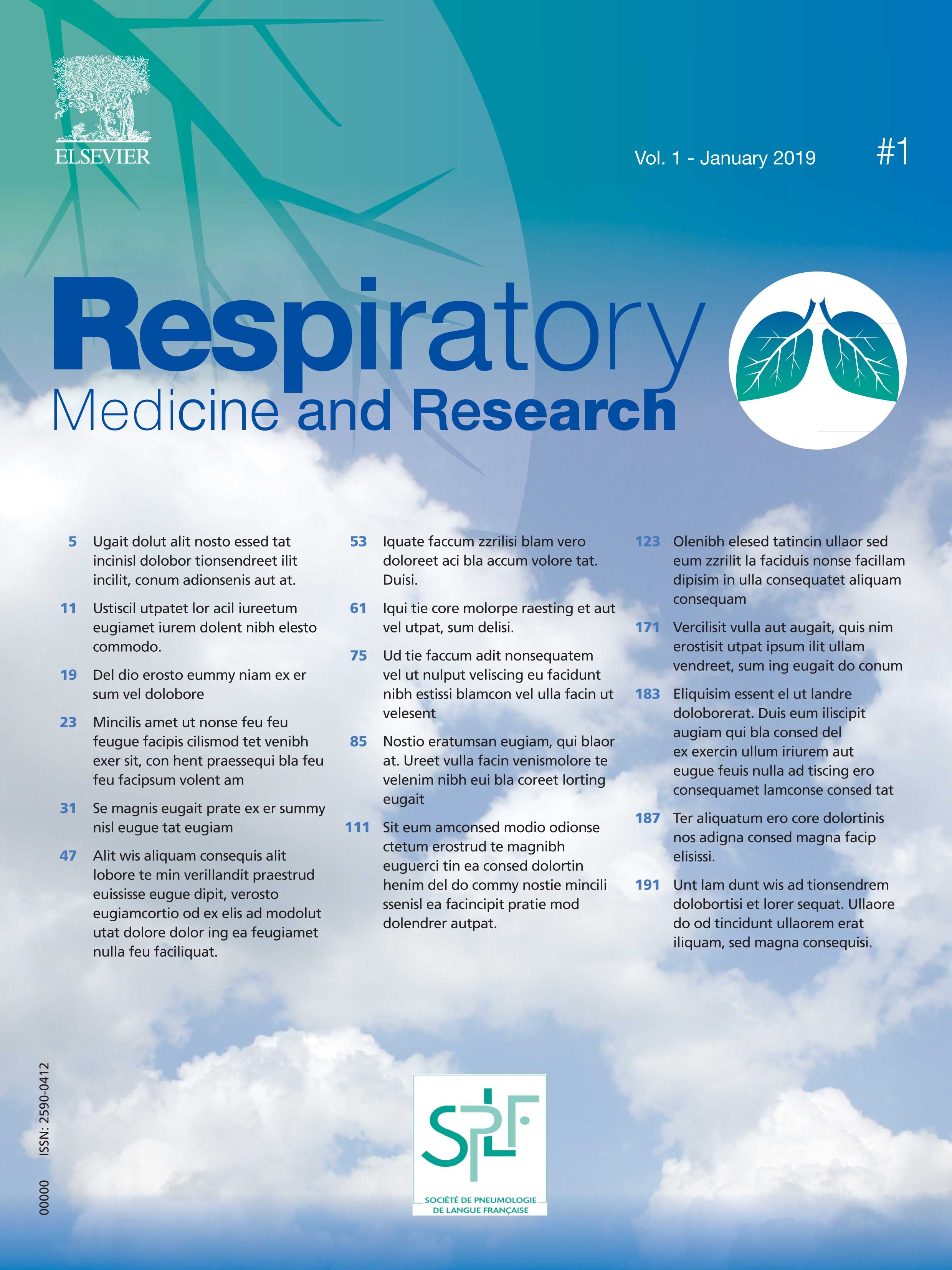 Respiratory Medicine And Research | Elsevier Masson